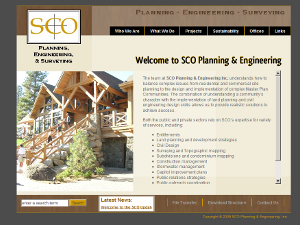 SCO Planning, Engineering, & Surveying - The Internet Sherpa